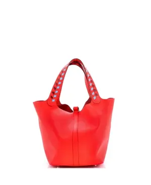Hermès Mm Picotin Lock Bag Tressage Epsom