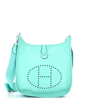 Hermès Pm Evelyne Bag Gen Iii Epsom - Blue