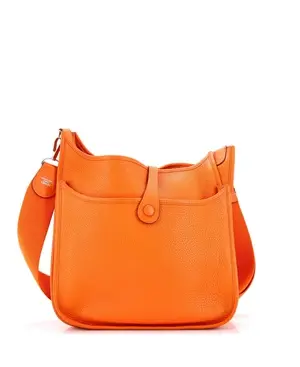 Hermès Pm Evelyne Bag Gen Iii Clemence - Orange