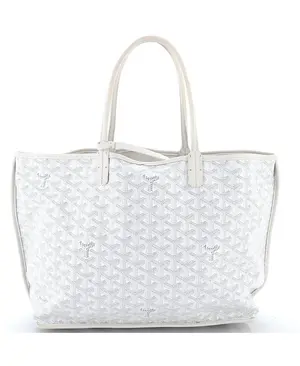 Goyard Pm Anjou Reversible Tote Coated Canvas - White