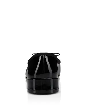 CHRISTIAN LOUBOUTIN Sweetie Jane Strass Ballerina Flats - Black