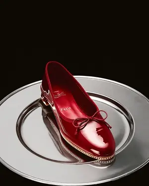 CHRISTIAN LOUBOUTIN Sweetie Jane Strass Ballerina Flats - Empire