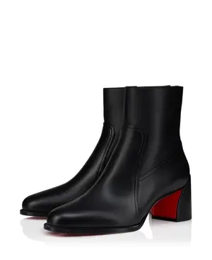 CHRISTIAN LOUBOUTIN Ira Zipped Booties