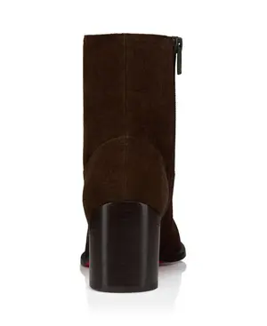 CHRISTIAN LOUBOUTIN Ira Zipped Booties