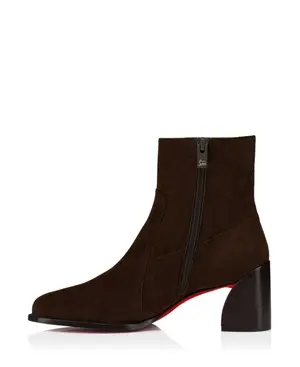 CHRISTIAN LOUBOUTIN Ira Zipped Booties