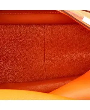 Hermès 37 Jypsiere Bag Clemence - Orange