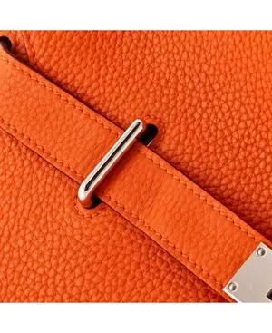 Hermès 37 Jypsiere Bag Clemence - Orange