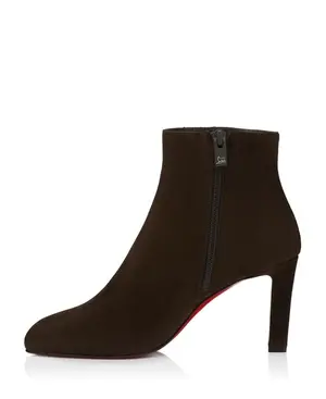CHRISTIAN LOUBOUTIN Fannylove Booty Zip-up Ankle Boots - Cosme