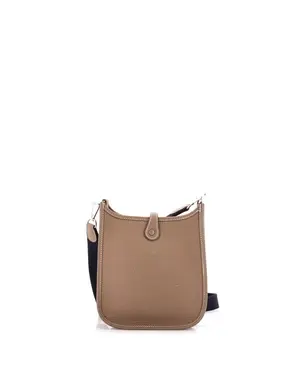 Hermès Tpm Evelyne Bag Gen Iii Clemence - Gray