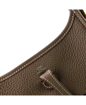 Hermès Tpm Evelyne Bag Gen Iii Clemence - Gray