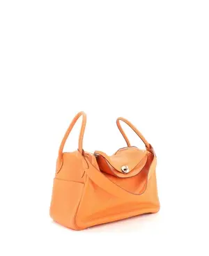 Hermès 34 Lindy Bag Clemence - Orange