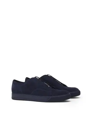 Lanvin Zip Up Loafers