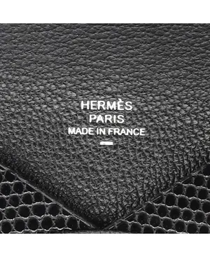 Hermès Calvi Card Holder Lizard