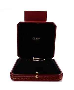 CARTIER Small Juste Un Clou Bracelet 18k With Diamonds
