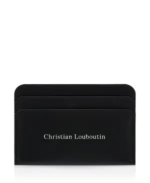 CHRISTIAN LOUBOUTIN Canopy Compact Wallets - Black