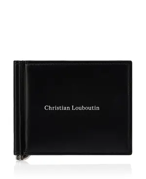 CHRISTIAN LOUBOUTIN Canopy Compact Wallets - Black