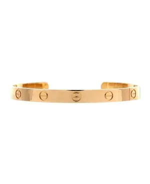 CARTIER Love Cuff Bracelet 18k - Gold