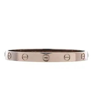 CARTIER Love Bracelet 18k Gold - White