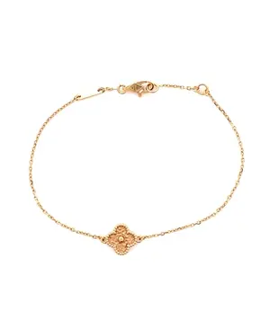 VAN CLEEF & ARPELS Sweet Alhambra Bracelet 18k Rose Gold - Pink