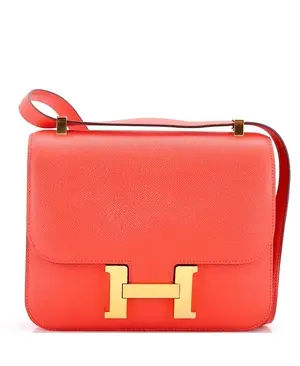 Hermès 24 Constance Bag Epsom - Red