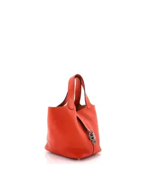 Hermès Pm Picotin Lock Bag Clemence
