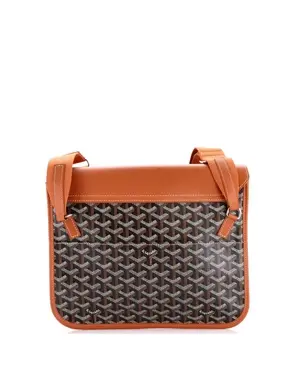 Goyard Coursier Messenger Bag Coated Canvas And Leather