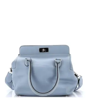 Hermès 26 Toolbox Bag Evercolor - Blue
