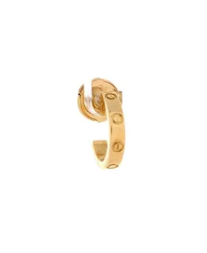CARTIER Small Love Hoop Earrings 18k