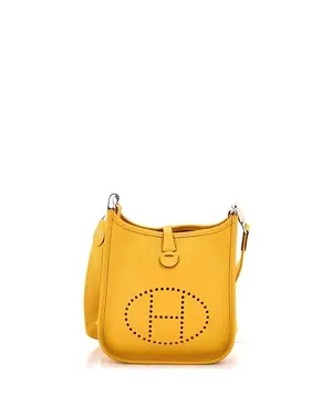 Hermès Tpm Evelyne Bag Gen Iii Clemence - Yellow