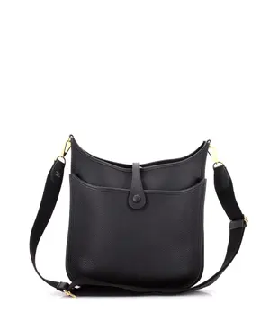 Hermès Evelyne Bag Gen Iii Clemence - Black
