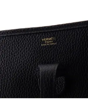 Hermès Evelyne Bag Gen Iii Clemence - Black