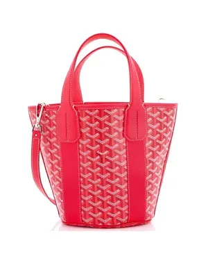 Goyard Pm Belharra Tote Coated Canvas - Pink