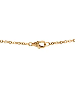 CARTIER Love Interlocking Necklace 18k 17