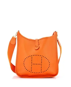 Hermès Pm Evelyne Bag Gen Iii Epsom - Orange