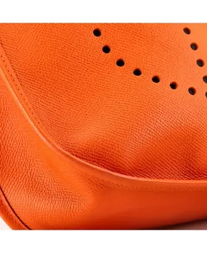 Hermès Pm Evelyne Bag Gen Iii Epsom - Orange