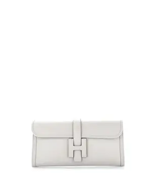 Hermès 29 Jige Elan Clutch Swift - Gray