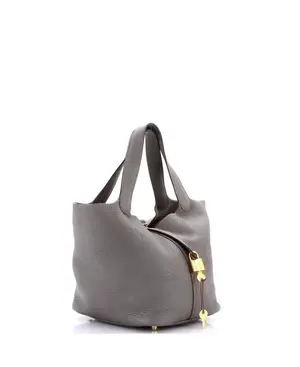 Hermès Mm Picotin Lock Bag Clemence