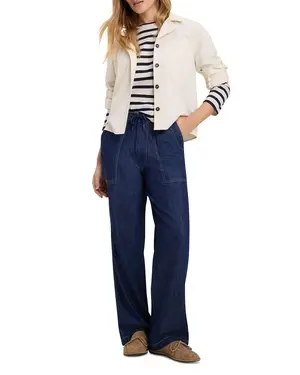 NIC+ZOE Corduroy Shirt Jacket - Coconut