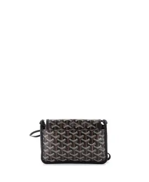 Goyard Plumet Clutch Wallet Coated Canvas - Black