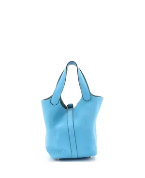 Hermès Pm Picotin Lock Bag Clemence