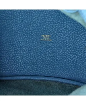 Hermès Pm Picotin Lock Bag Clemence