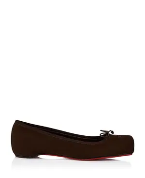 CHRISTIAN LOUBOUTIN Cassia Nodo Ballerina Flats - Cosme