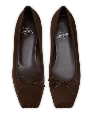 CHRISTIAN LOUBOUTIN Cassia Nodo Ballerina Flats - Cosme