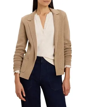 NIC+ZOE Knit Tailored Blazer - Oak