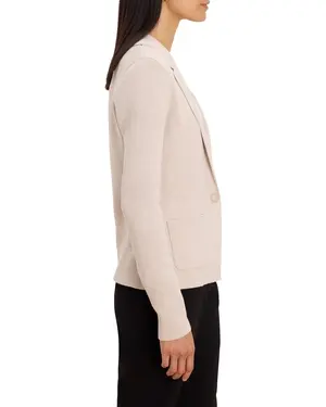NIC+ZOE Knit Tailored Blazer - Sugar Cookie