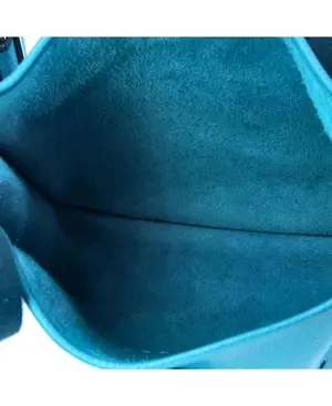 Hermès Gm Evelyne Bag Gen Iii Clemence - Blue