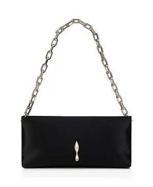 CHRISTIAN LOUBOUTIN Maykimay Clutches Black