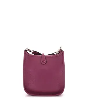 Hermès Tpm Evelyne Bag Gen Iii Clemence - Purple