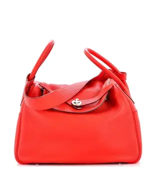 Hermès 34 Lindy Bag Clemence - Red