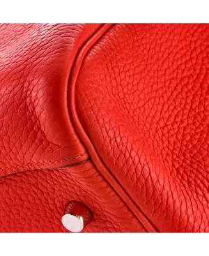 Hermès 34 Lindy Bag Clemence - Red